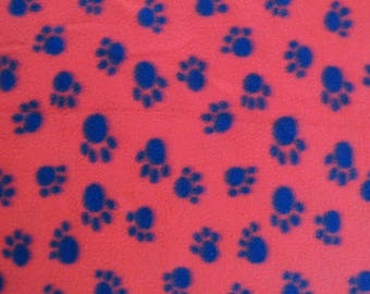 Paw print fabric | Etsy