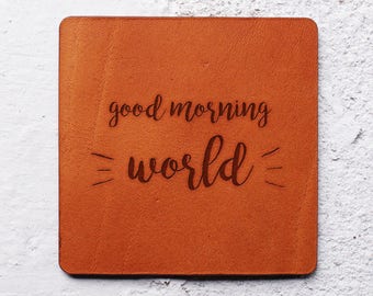 Quote coasters | Etsy