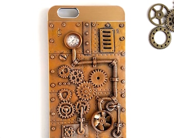 Steampunk phone case | Etsy