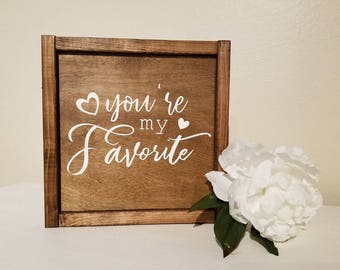You are my favorite | Etsy