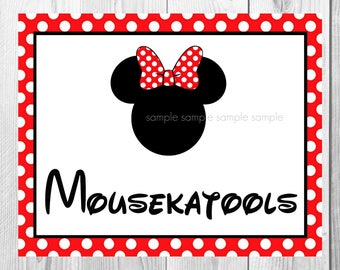 Mousekatools | Etsy