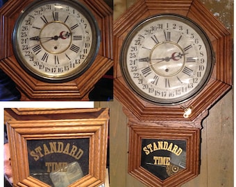 Schoolhouse clock | Etsy