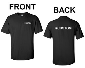 Hashtag shirt | Etsy