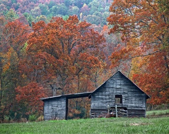 Farm scene painting | Etsy