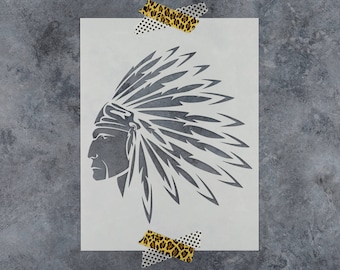 Indian stencil | Etsy