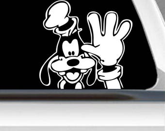 Goofy decal | Etsy