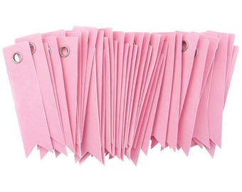 Pink labels | Etsy