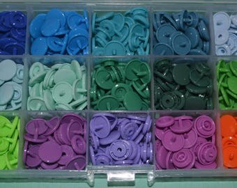 KAM Plastic Resins SNAPS 100 Snap Sets Size 20 Choose