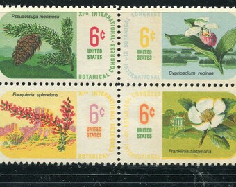 Botanical stamp | Etsy