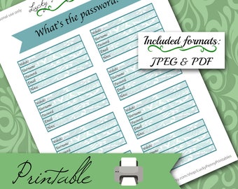 Password keeper | Etsy