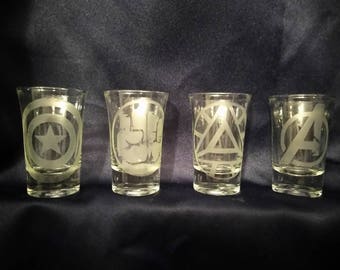 Anime shot glass | Etsy