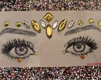 Face jewels | Etsy