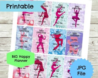 Dance stickers | Etsy