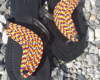 African sandals | Etsy