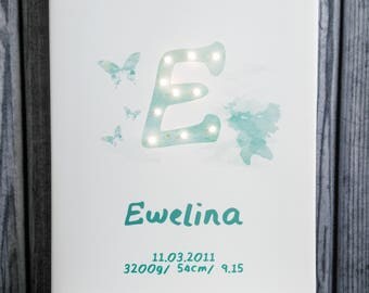 Personalized light | Etsy