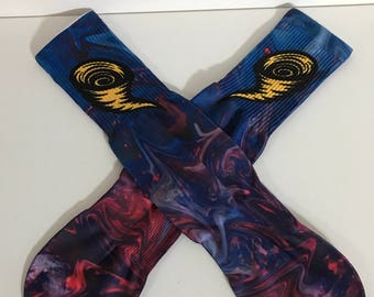 Galaxy socks | Etsy
