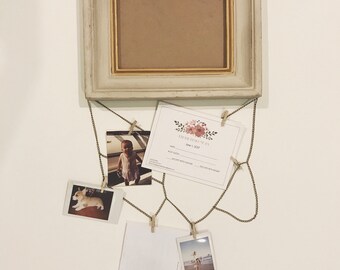 Photo clothesline | Etsy