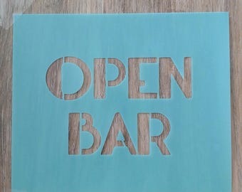 Chalkboard stencils | Etsy