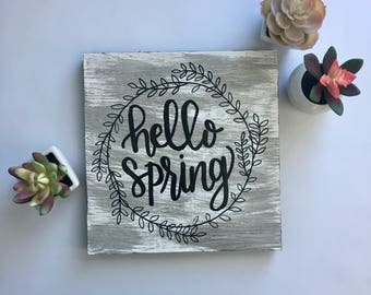 Hello spring | Etsy