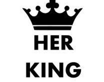 Her king svg | Etsy