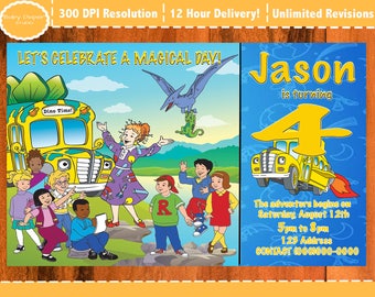 The magic school bus | Etsy