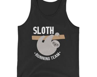 Sloth running team | Etsy