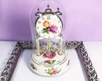 Porcelain clock | Etsy