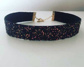 Glitter choker | Etsy