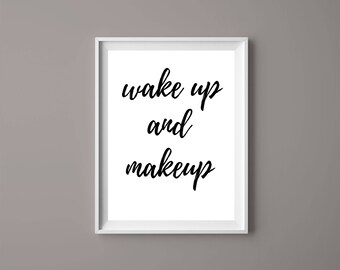 Makeup quote | Etsy