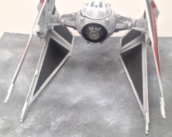 Star Wars TIE Interceptor Schematic Art Print TIE Fighter