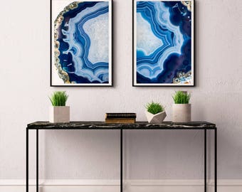 Agate print | Etsy