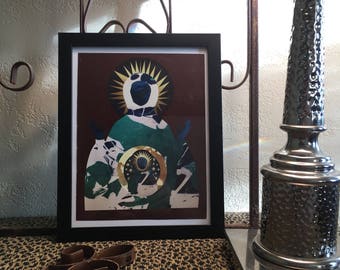 Abstract virgin mary | Etsy