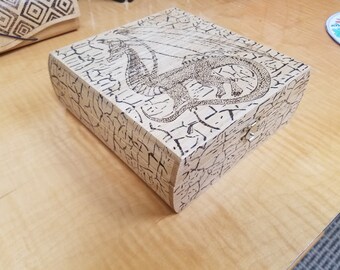 Dragon jewelry box | Etsy