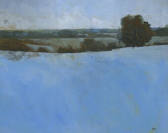 Landscape paintings with a semi-abstract touch by PaulBaileyArt