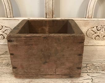 Rustic wood box | Etsy