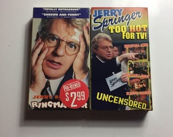 Jerry springer | Etsy