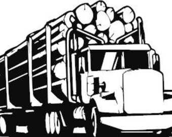 Truck driver decal | Etsy