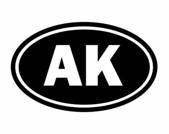 Alaska decal | Etsy