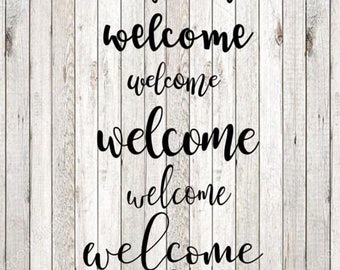 Welcome svg | Etsy