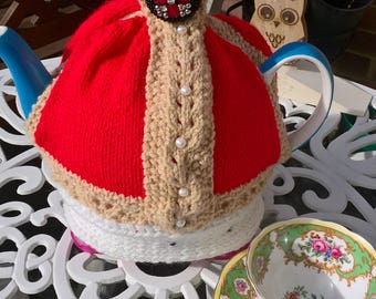 Knitted tea cosy | Etsy