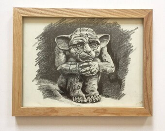 Gargoyle art | Etsy