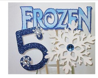 Frozen numbers | Etsy