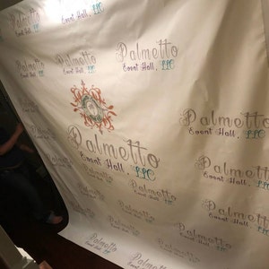 First Communion Photo Booth Backdrop Custom Step And Repeat