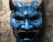 Handmade Fiberglass Hannya Oni Masks by TheDarkMask on Etsy