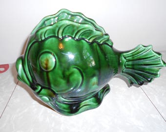 Vintage fish planter | Etsy
