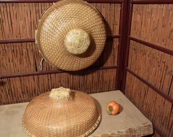 Asian farmer hat | Etsy