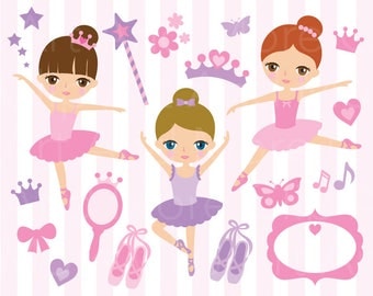 Ballerina clipart ballerina clip art girl ballet dancing