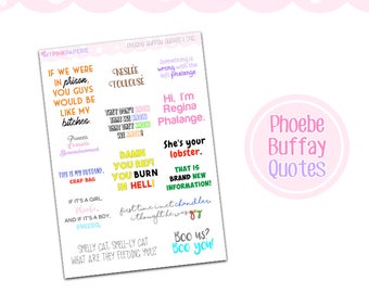Phoebe buffay | Etsy
