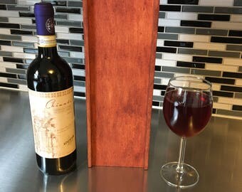 Custom wine box | Etsy