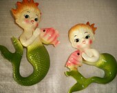 Lefton mermaid | Etsy